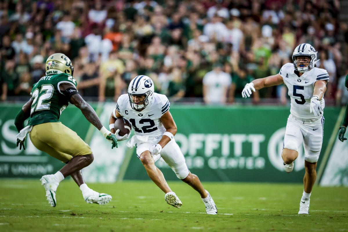 BYU football’s experience sets tone early as Cougars explode past South ...